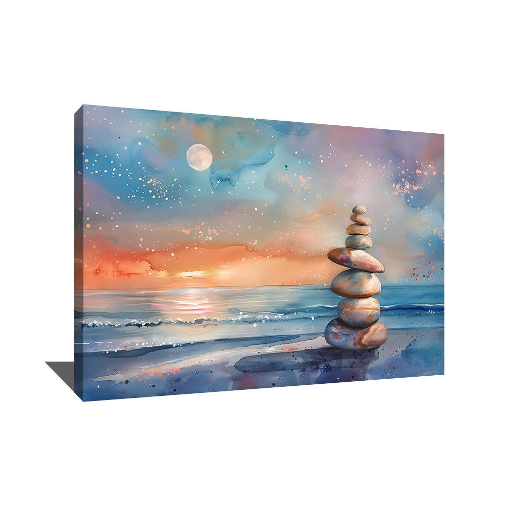 Tableau Galet Zen | Alessio Cacciatore