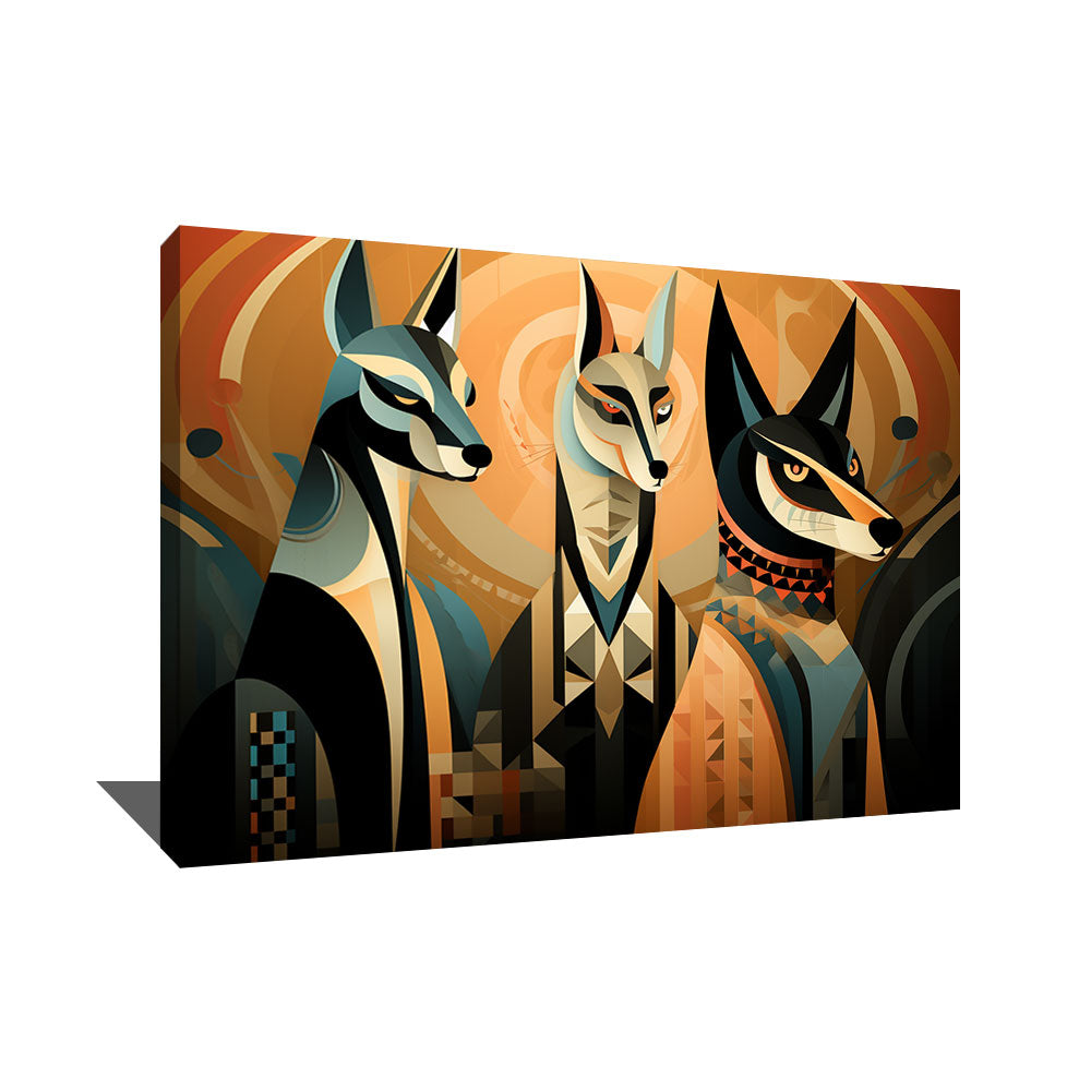 Art Deco Animal Painting | Alessio Cacciatore