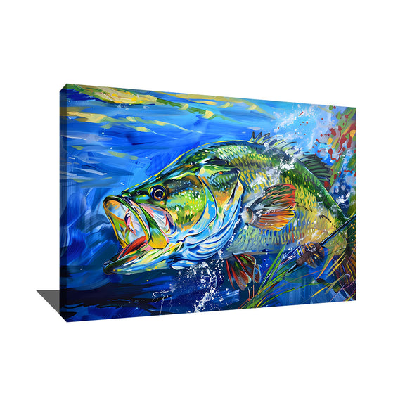 Tableau Poisson Coloré | Alessio Cacciatore