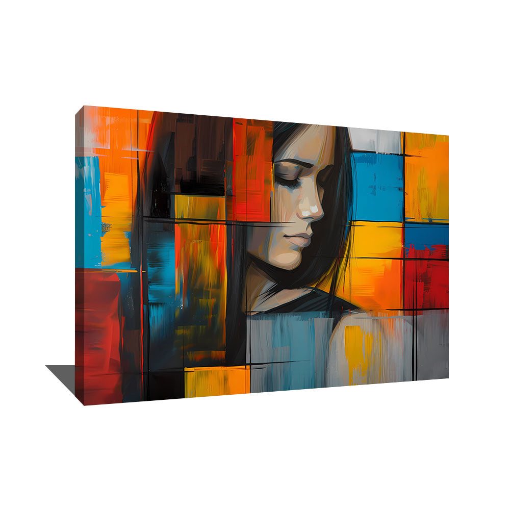 Portrait de Femme Tableau | Alessio Cacciatore