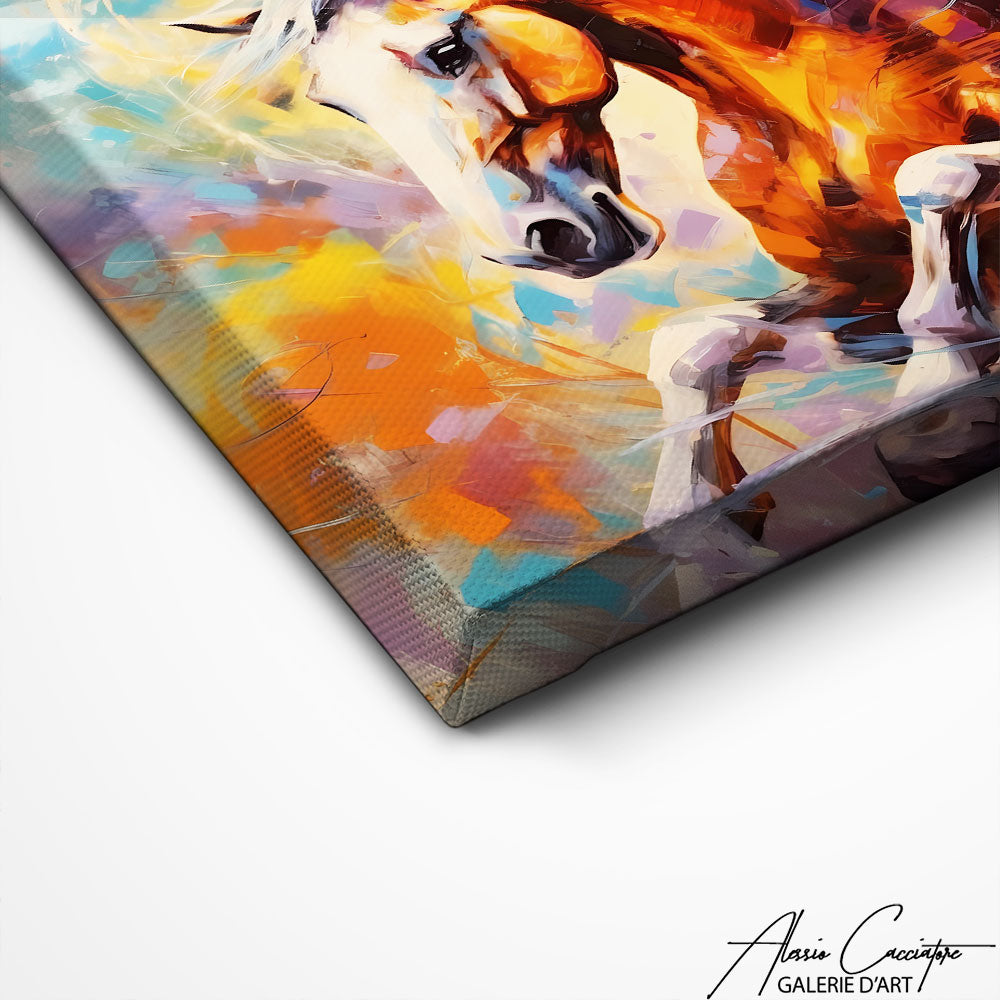 Tableau Cheval Peintre | Alessio Cacciatore