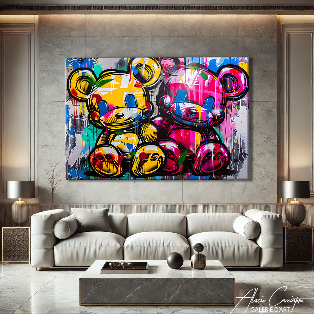 Tableau Horizontal Street Art | Alessio Cacciatore