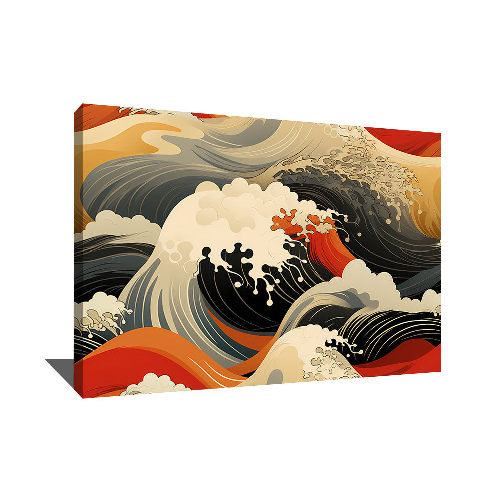 Tableau De Vague Japonais | Alessio Cacciatore