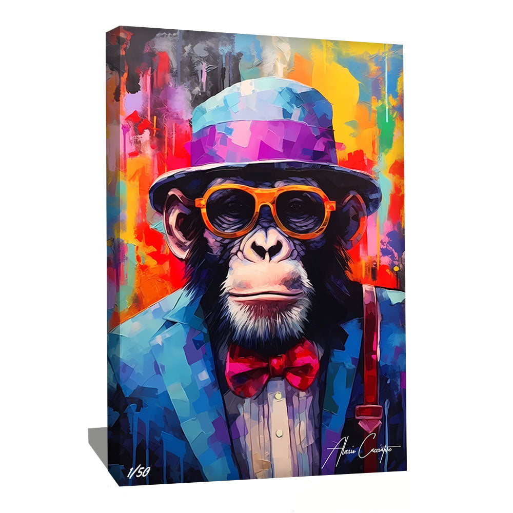 Tableau Singe Drole | Alessio Cacciatore