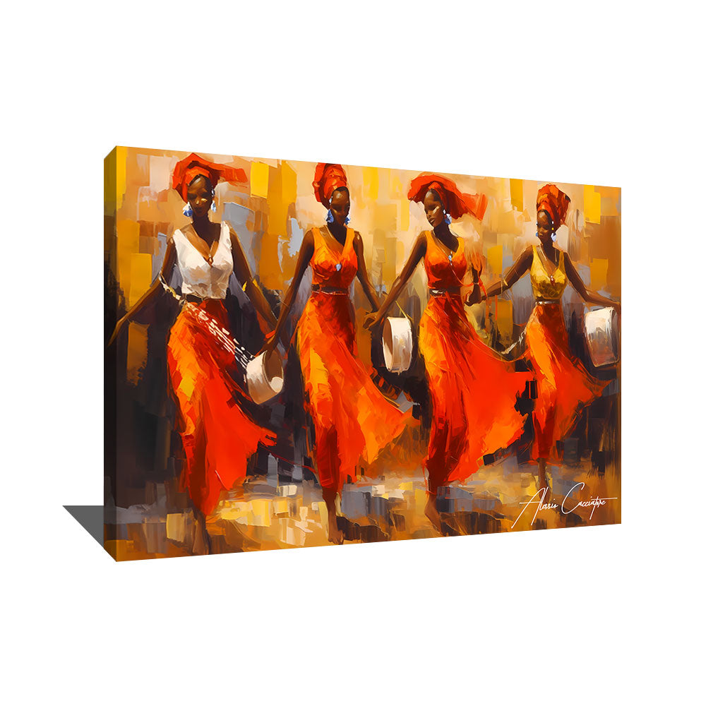 Tableau Danse Africaine | Alessio Cacciatore